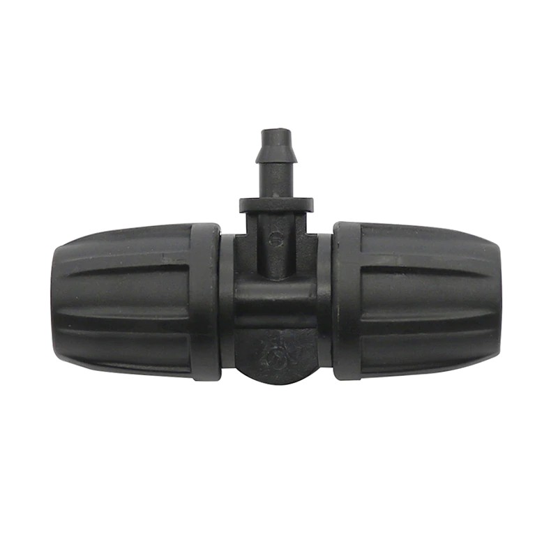 3Pcs Watering Hose T,6-Way,4-Way Joint 8/11mm to 4/7mm Lock Nut ...