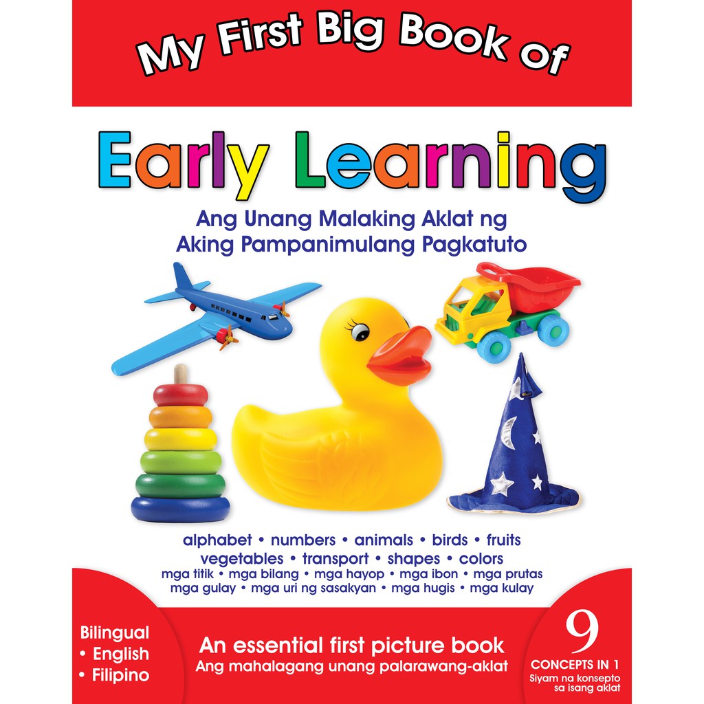 My First Big Book Of Early Learning (Ang Unang Malaking Aklat Ng Aking ...