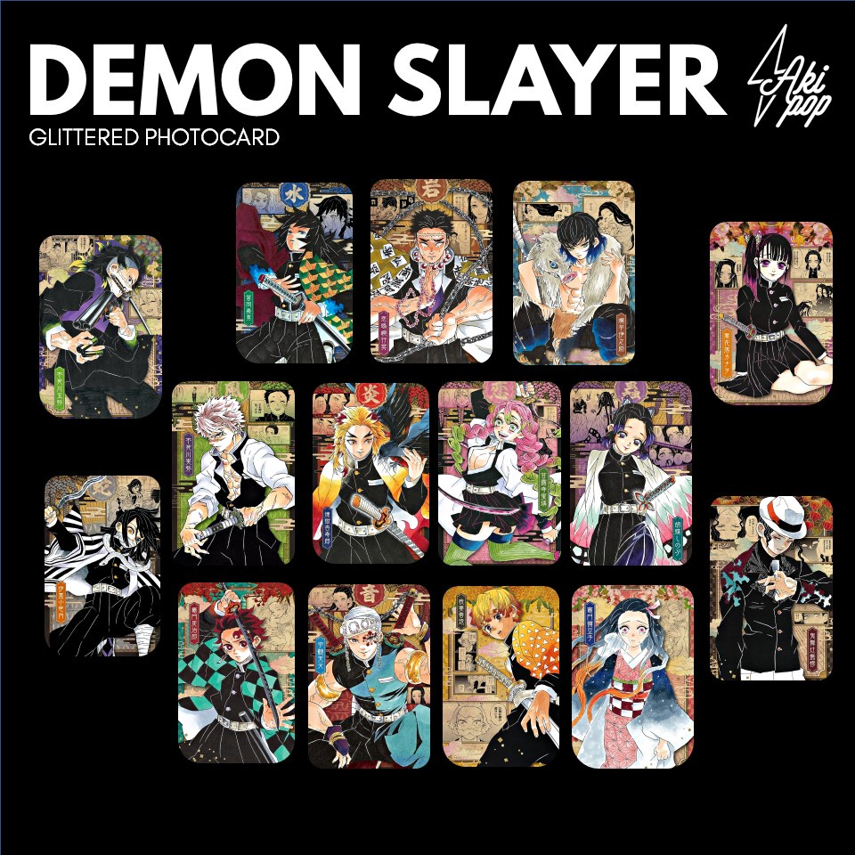 DEMON SLAYER Photocards | Shopee Philippines