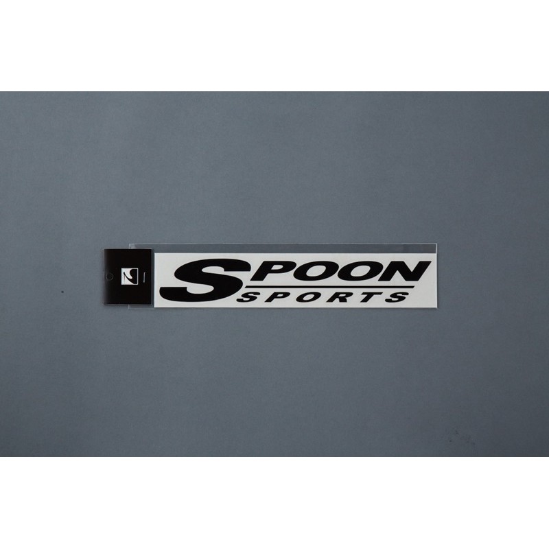 Spoon Sports Logo Sticker Black or White | Shopee Philippines