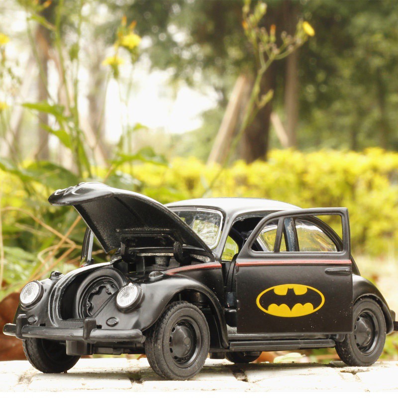 1:36 Scale VW Batman Beetles Diecst car toy Alloy Model Collectible ...