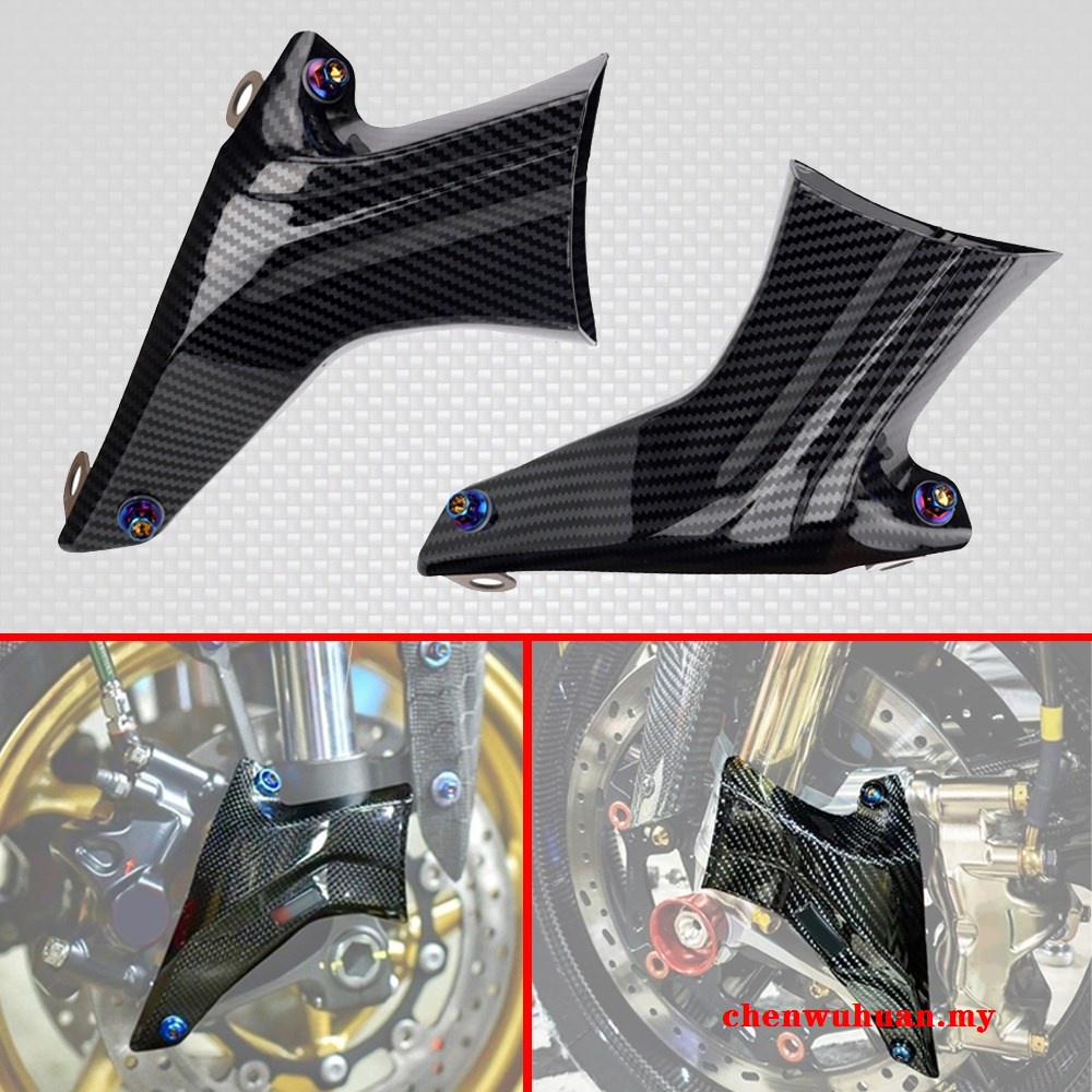 SJMOTO Motorcycle Brake Caliper Air Cooling Ducts For Yamaha MT09 MT10 ...