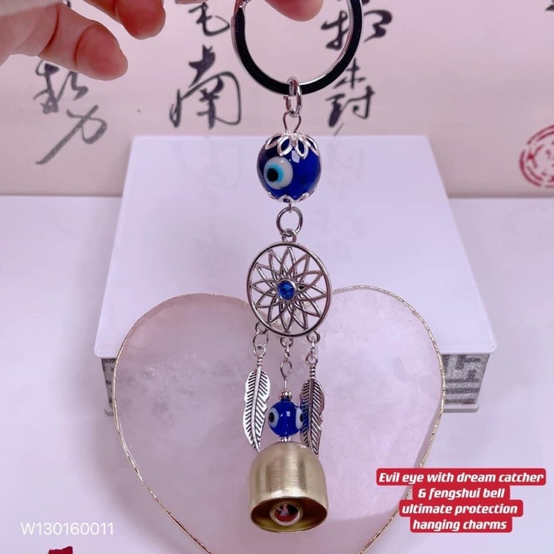 evil eye with dream catcher and fengshui bell ultimate protection ...