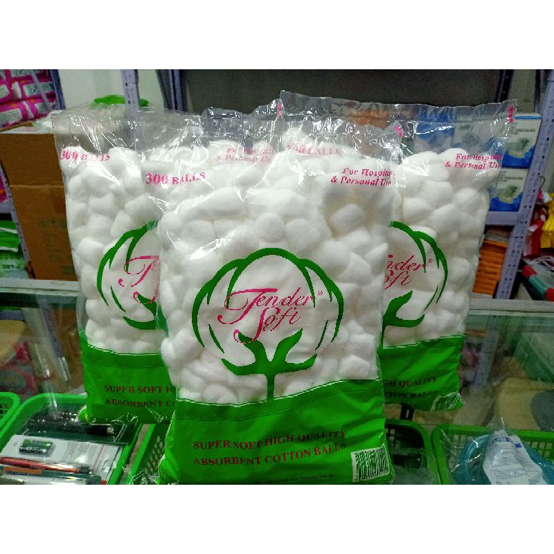 Cotton Balls, 300 Pcs Cotton Balls TENDER SOFT | Shopee Philippines