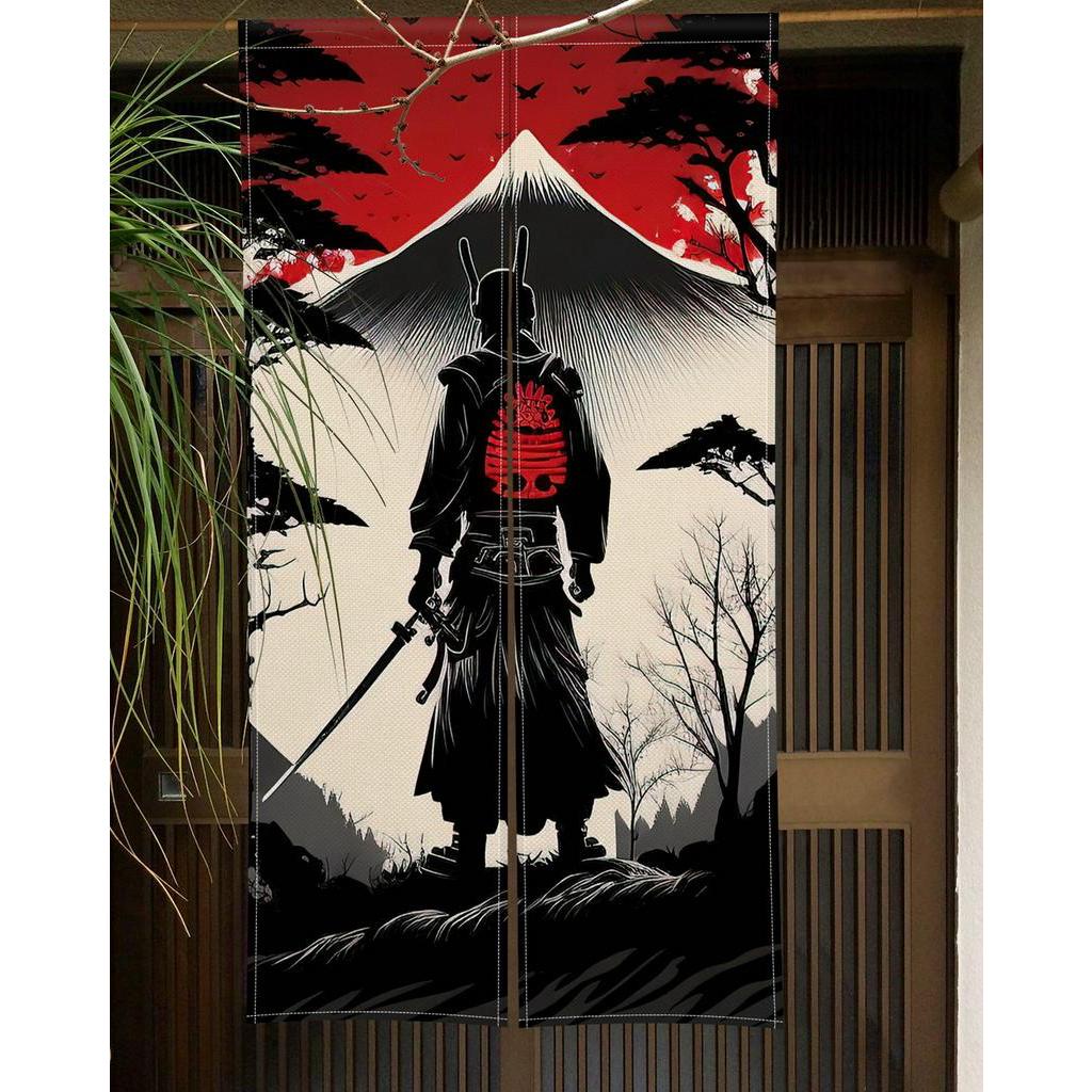 Japanese Comics Samurai Door Cu Dining Room DoorwayCu Partition Cu ...