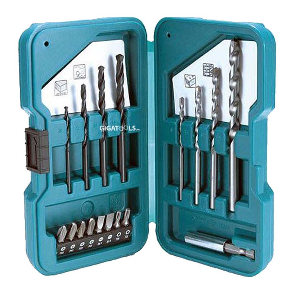 Makita HSS-R Metal and Combination Drill Bit set 13pcs/ 17pcs / 19pcs ...
