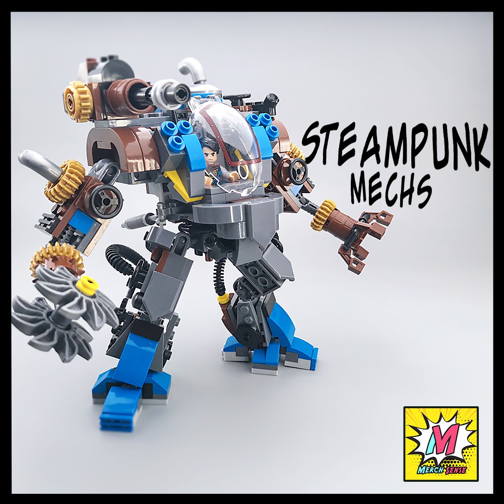 Steampunk Mechs Brick Mecha Toy Set | Shopee Philippines
