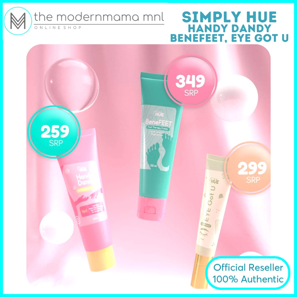 Simply Hue Handy Dandy, Eye Got U, Benefeet | Shopee Philippines