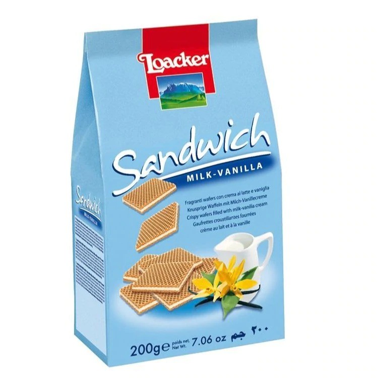 Loacker Quadini - Milk Vanilla 200g | Shopee Philippines