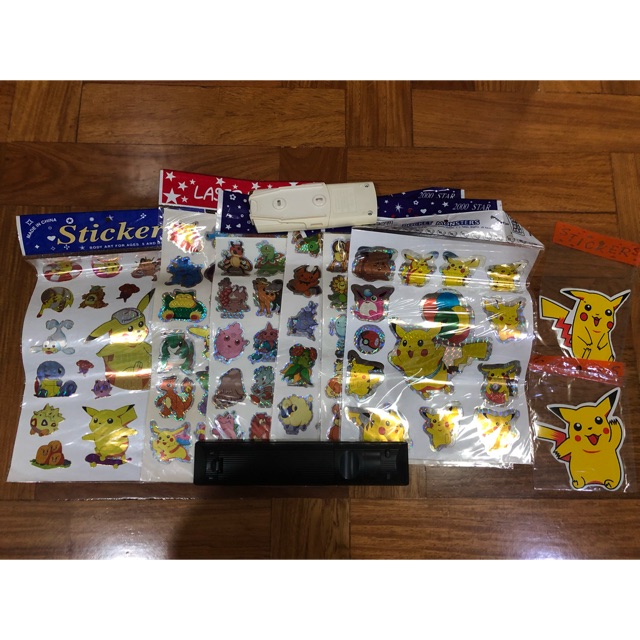 Pokemon Pikachu laser stickers | Shopee Philippines