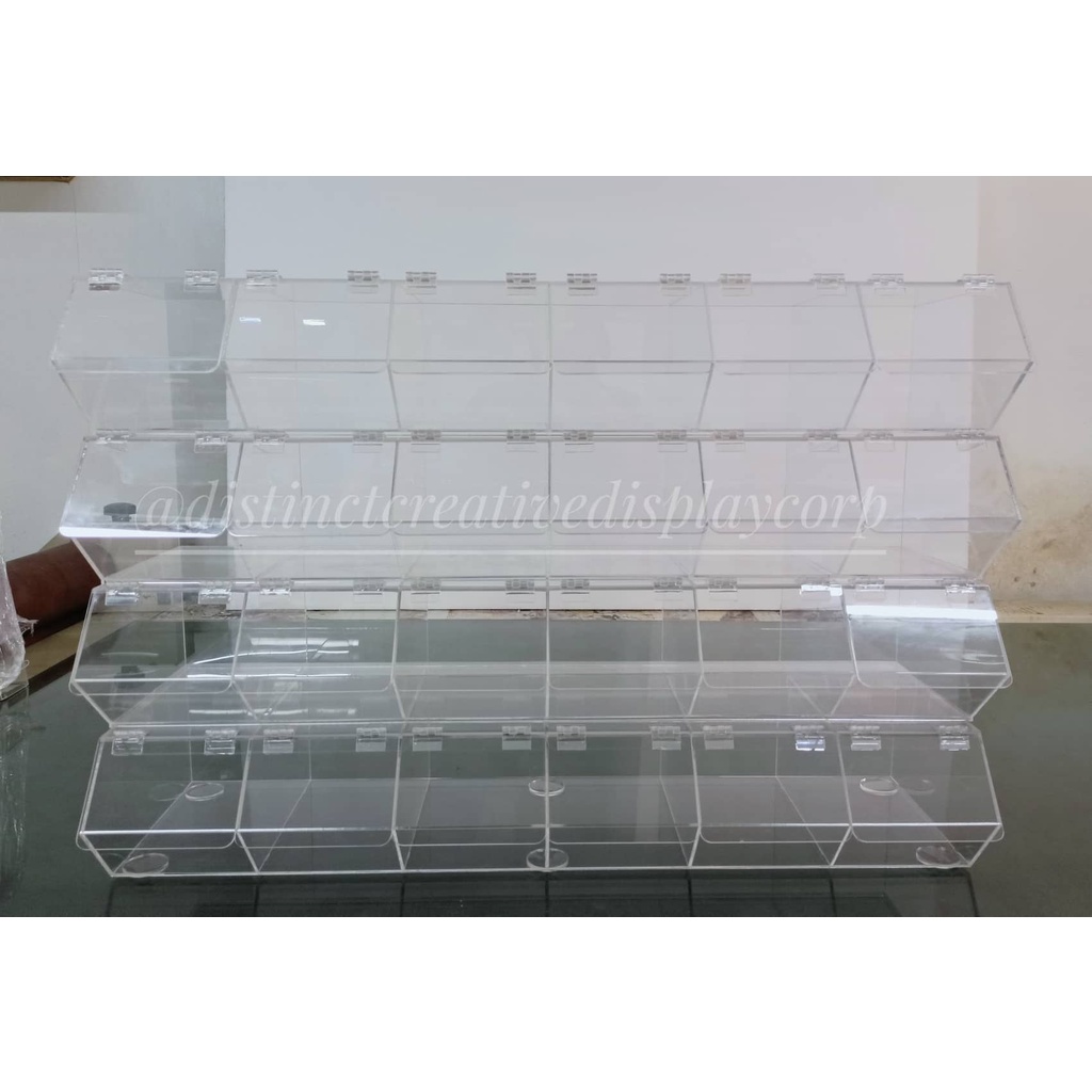 Acrylic Candy Dispenser 4 layers | Shopee Philippines