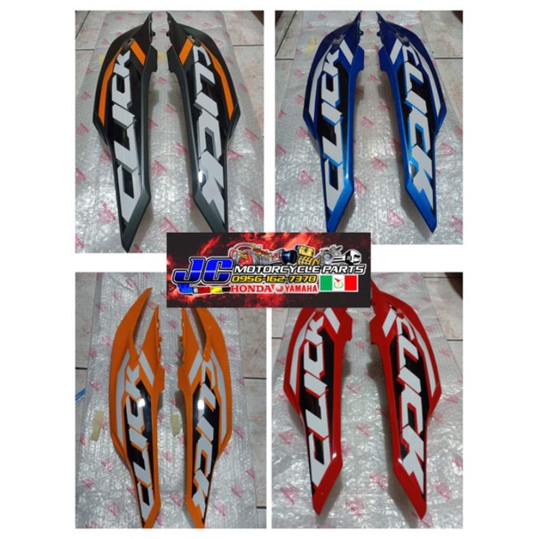 Body Cover For Honda Click 125 i V2 Game Changer 2020 model | Shopee ...