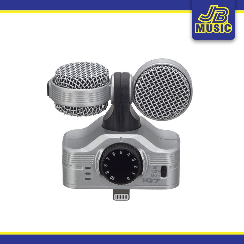 Zoom - IQ7 Stereo Microphone (for iOS Devices) | Shopee Philippines