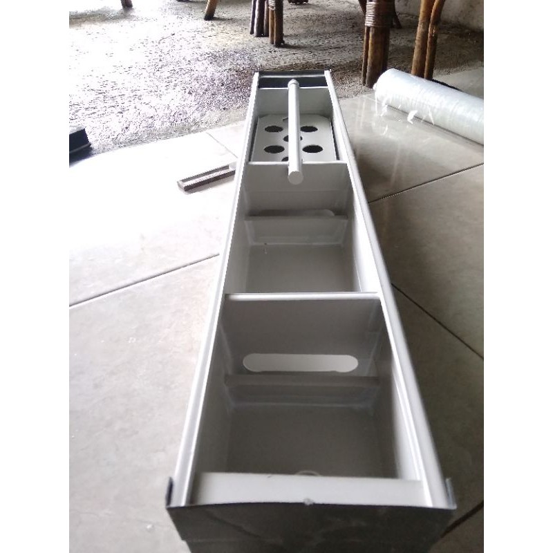 Top filter aquarium gutter 80cm + lid | Shopee Philippines