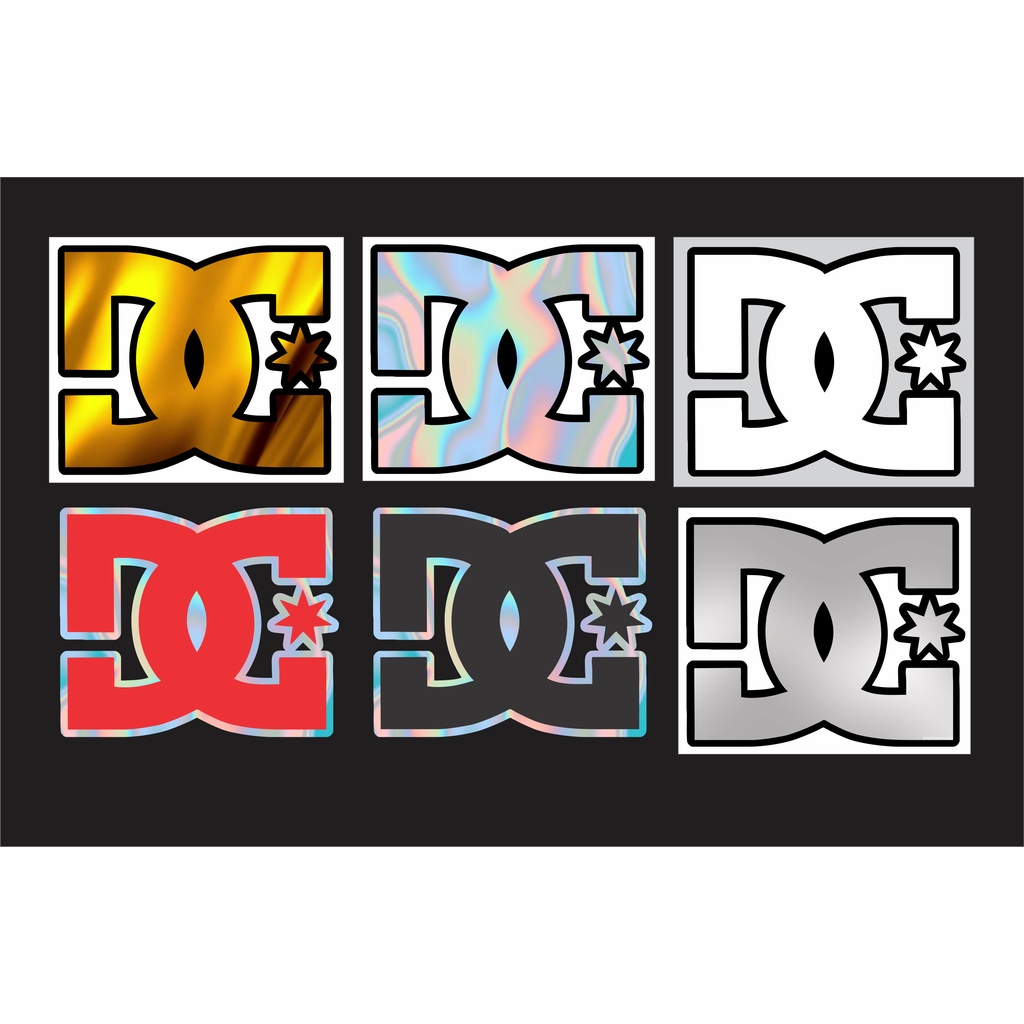 DC SHOES LOGO VINYL DECAL STICKER | Shopee Philippines