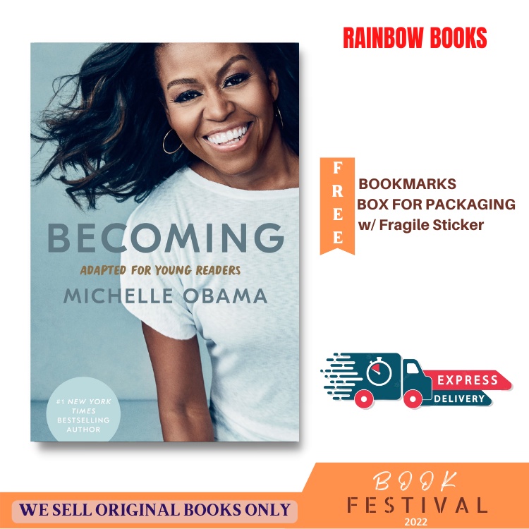 Becoming: Adapted for Young Readers by Michelle Obama (Hardcover ...