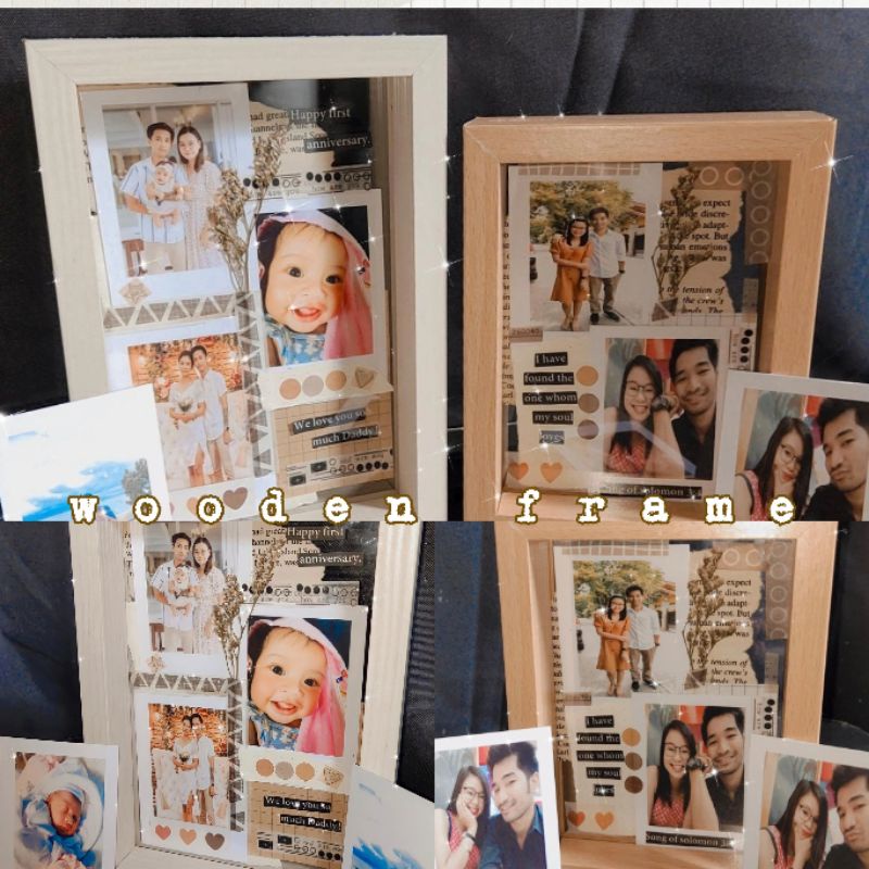CUSTOMIZED WOODEN FRAME (AESTHETIC) | Shopee Philippines