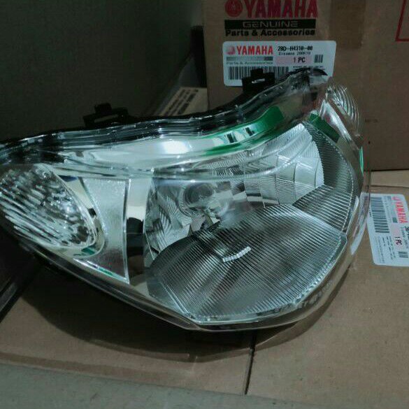 Mio Sporty Headlight Lens Assembly w/ bulb wirings Original Yamaha ...