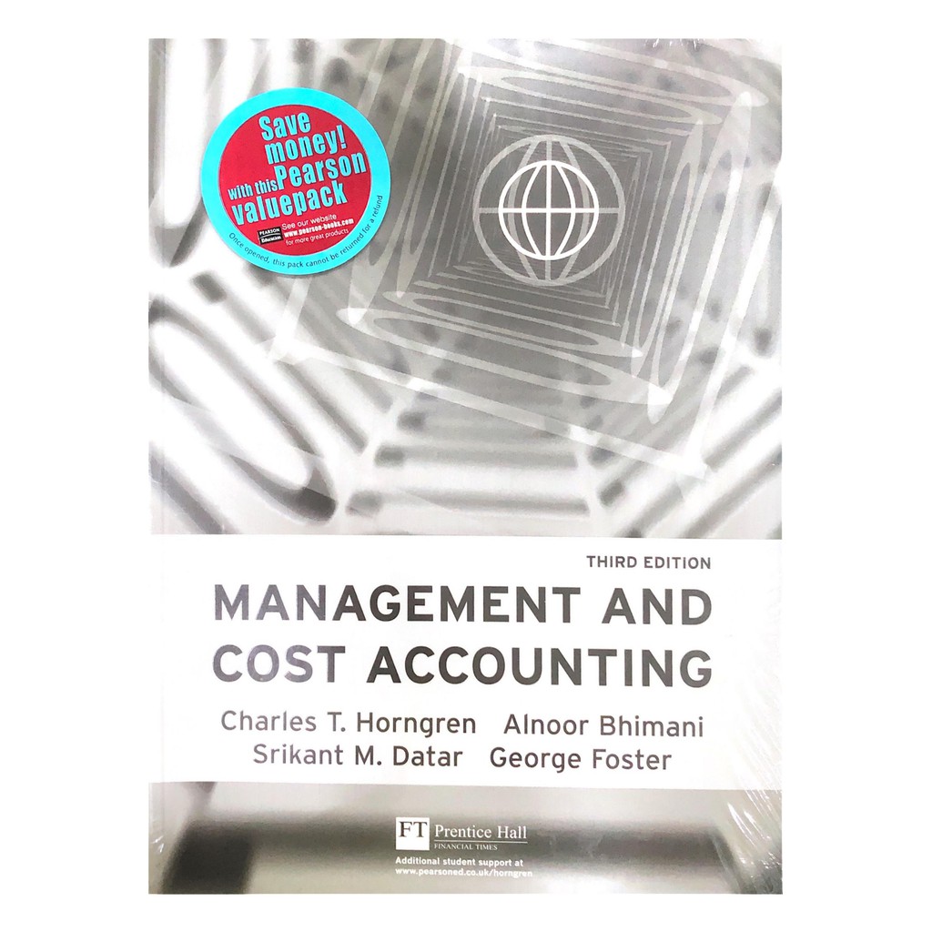 Management and Cost Accounting 3rd Edition | Shopee Philippines