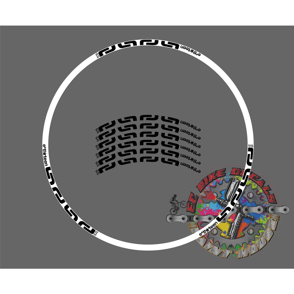 ETHIRTEEN TRS BIKE RIM DECALS | Shopee Philippines