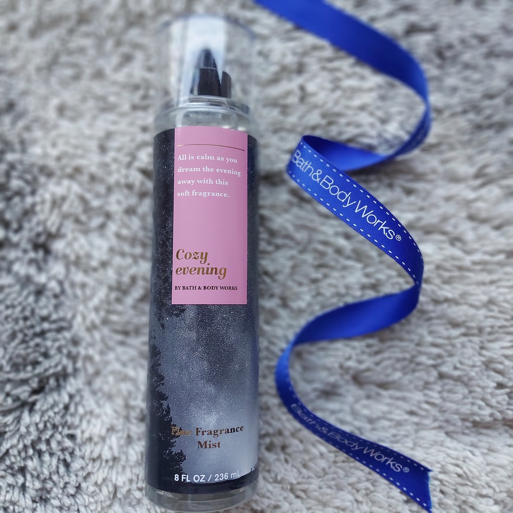 Original Bath & Body Works USA Cozy Evening Fine Fragrance Mist ...