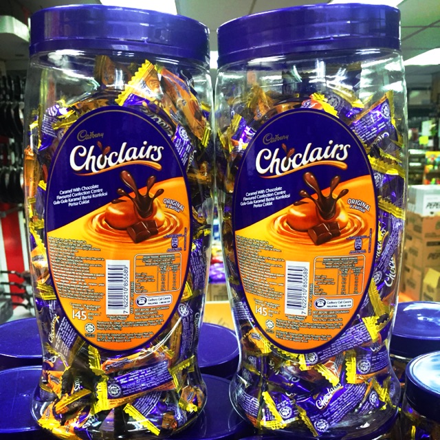 CADBURY CHOCLAIRS(caramel chocolate)145 pcs | Shopee Philippines