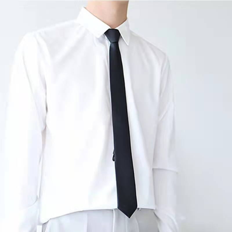 adult plain long necktie classic design uniform office party high ...