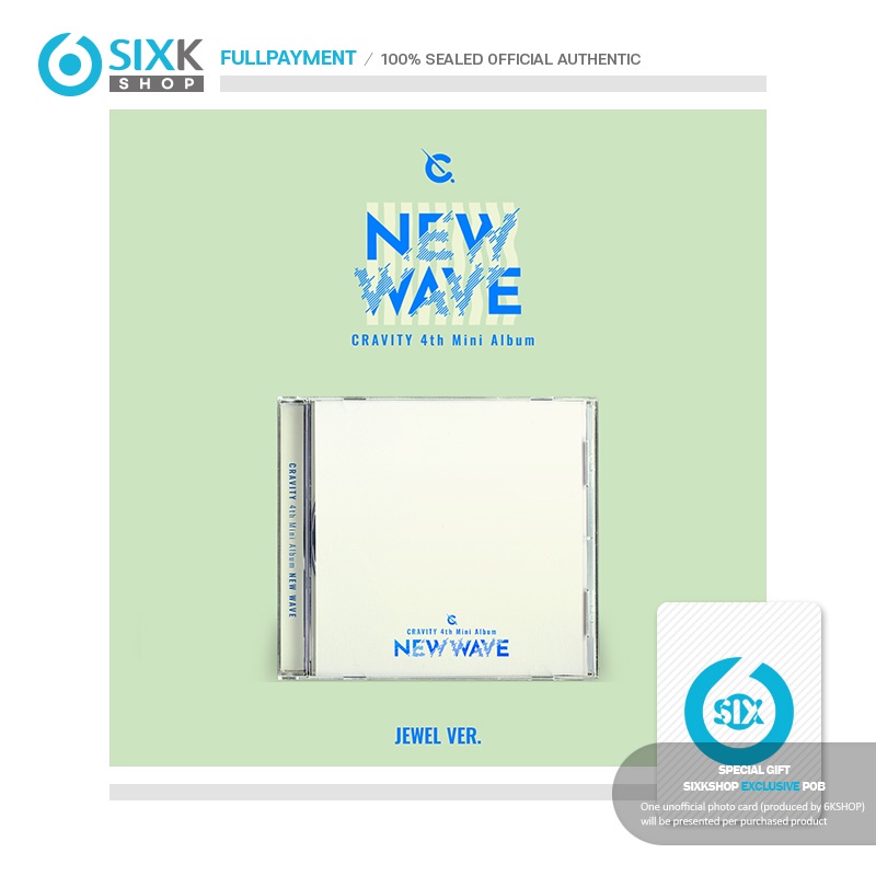 Cravity - 4th Mini Album New Wave (Jewel) Online Pob | Shopee Philippines