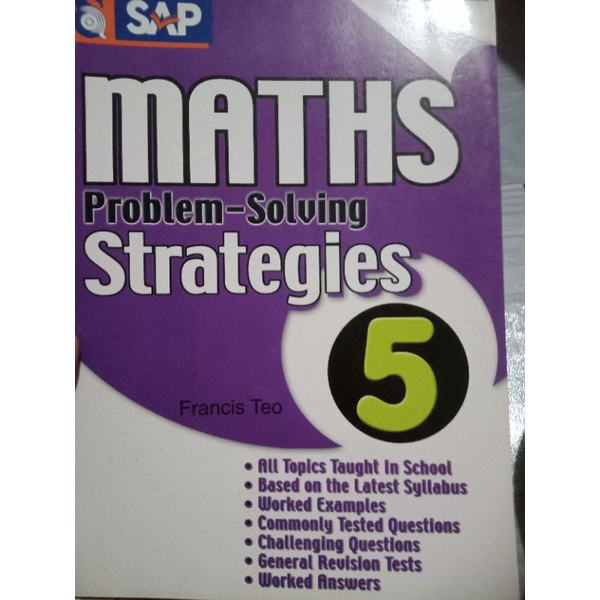 MATHS PROBLEM SOLVING STRATEGIES | Shopee Philippines