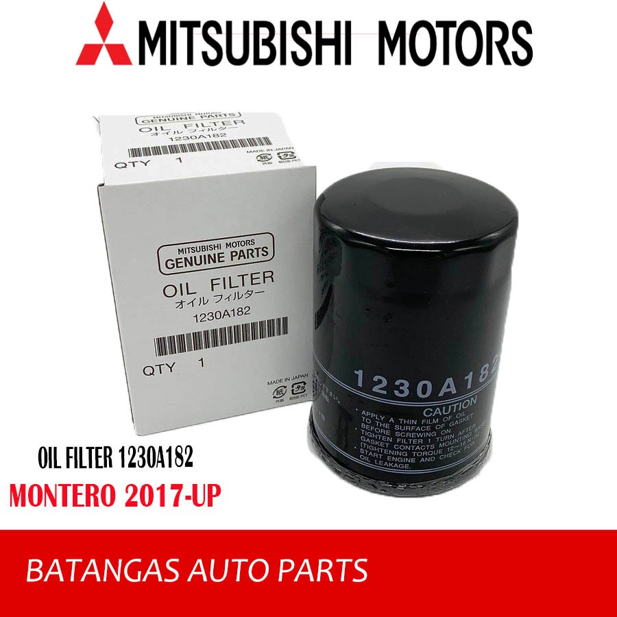 Mitsubishi Montero Oil Filter 1230A182 | Shopee Philippines