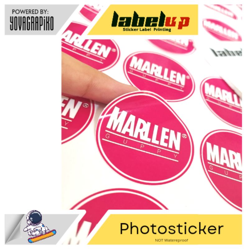 1000pcs Pre Cut Sticker Label - Piso Print - Milk Tea Sticker - Product ...