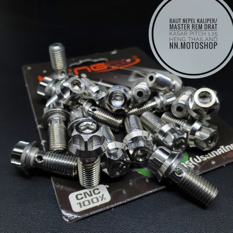 Probolt stainless bolt banjo nepel caliper master brake bolt brake hose ...