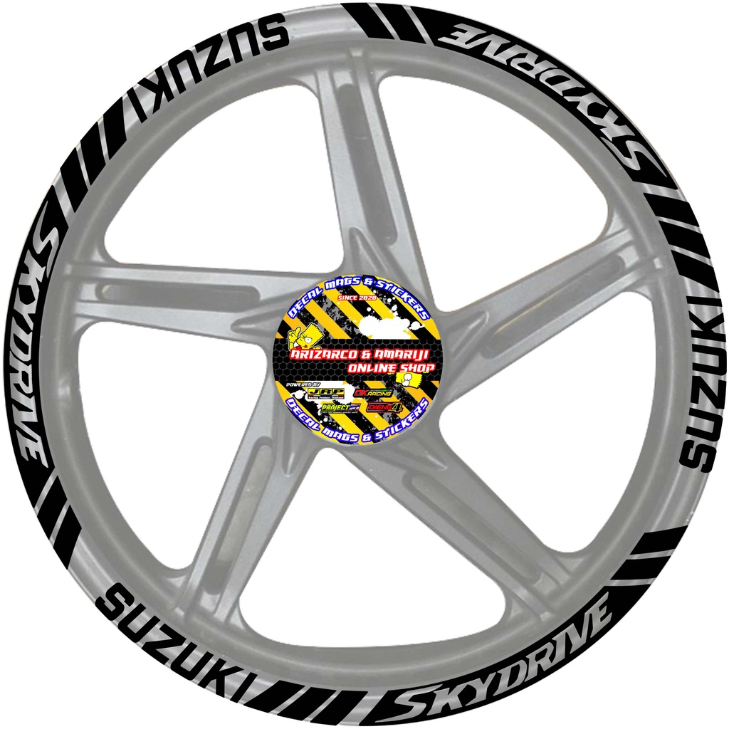 suzuki skydrive new design decal mag sticker good for 2 mags | Shopee ...