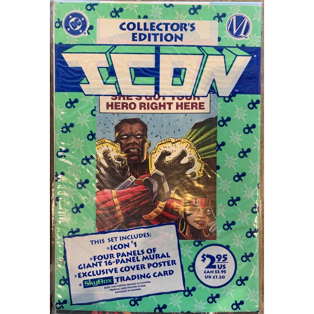 Dc Milestone Comics: 1993 - Icon #1 Collector's Edition - Sealed ...