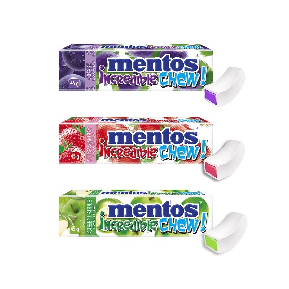 Mentos Incredible Chew | Shopee Philippines