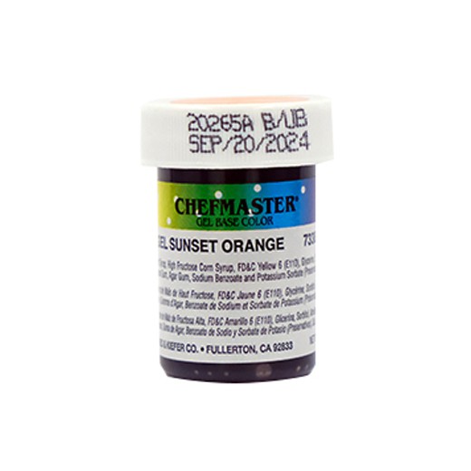 All About Baking - Chef Master Sunset Orange - 1oz. | Shopee Philippines