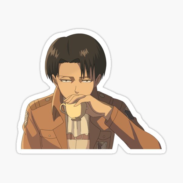 Anime Stickers / Levi Ackerman Attack on Titan Sticker / Laminated ...