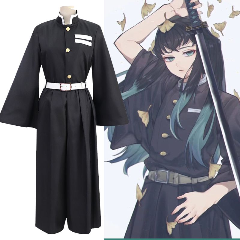 Newest Slayer Kimetsu no Yaiba Mist Pillar Tokito Muichiro Cosplay ...