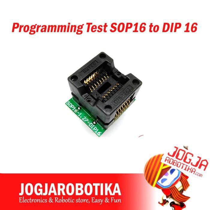 Programming Test SOP16 to DIP 16 Pin Pitch 1.27mm | Shopee Philippines