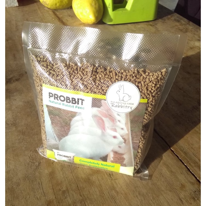 Probbit Natural Rabbit Feeds by FeedPro (1kg) | Shopee Philippines