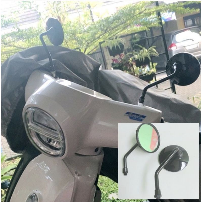 Yamaha fazzio classic round rearview mirror | Shopee Philippines