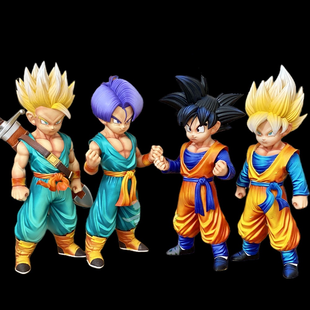 Trunks Goku Super Saiyan Son Goten 18cm Anime Dragon Ball Figures ...