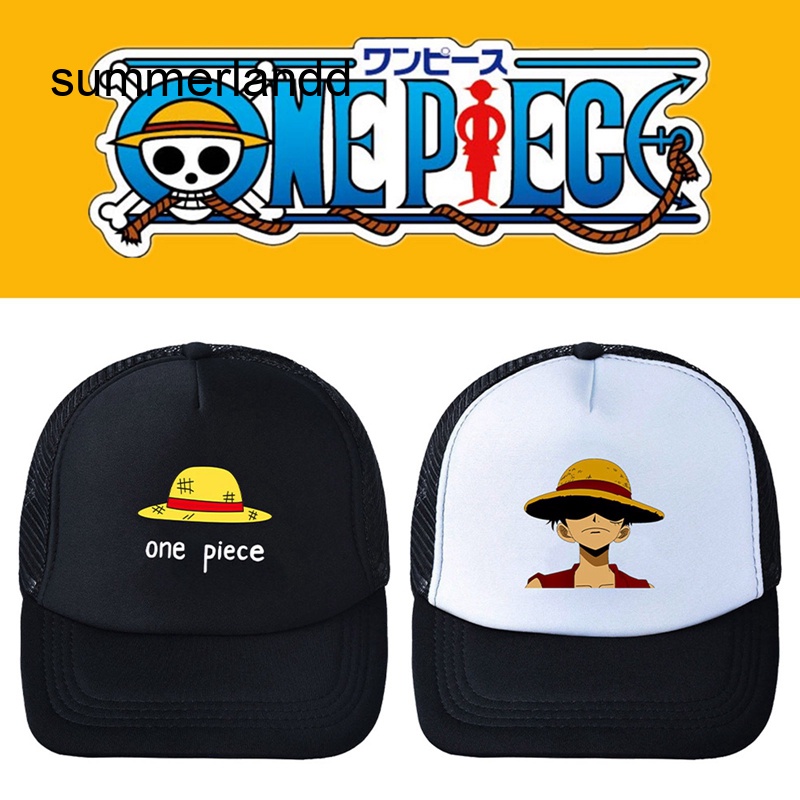 SL Anime One Piece Print Men Baseball Cap Luffy Sauron Fan Gifts ...