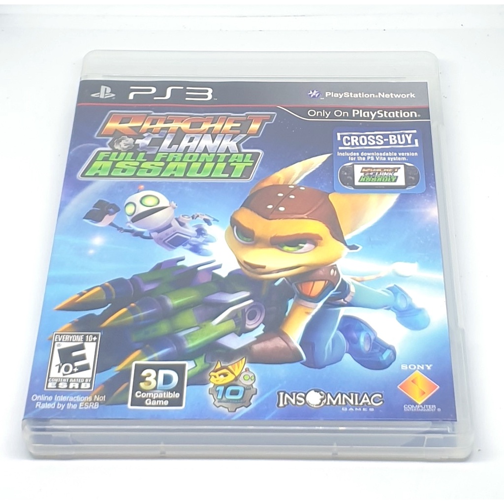Ratchet & Clank: Full Frontal Assault rare ps3 game R1 | Shopee Philippines