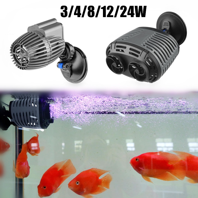 Powerful Aquarium Wave Maker Pump Submersible Water Circulation Flow ...