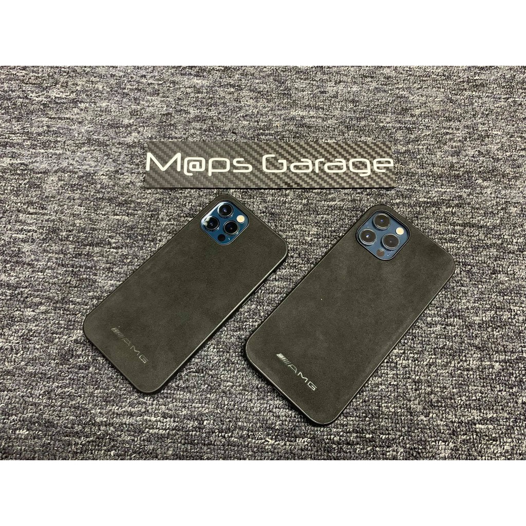 Iphone 12 Iphone Twelve Pro Pro Max AMG Alcantara Cover Case Casing ...