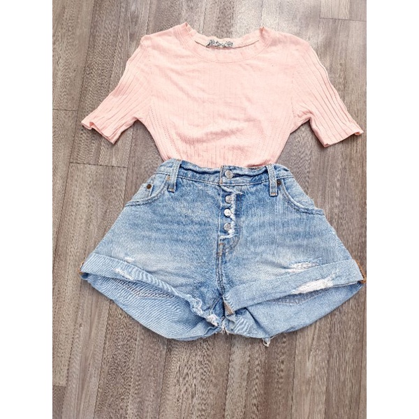 Short jean Lightning (Model) | Shopee Philippines