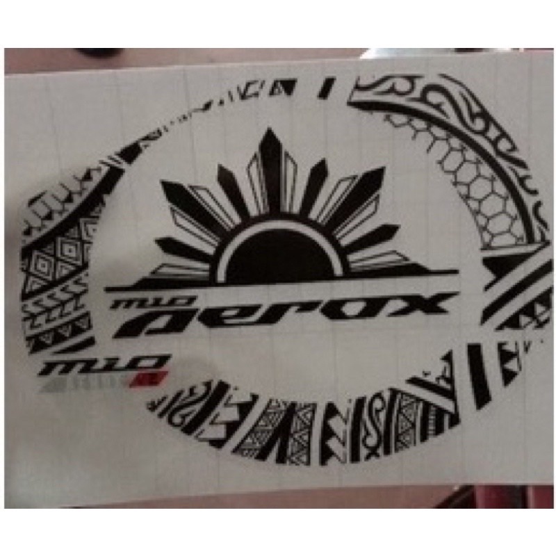 AEROX V2 FRONT #findurtrip decals | Shopee Philippines