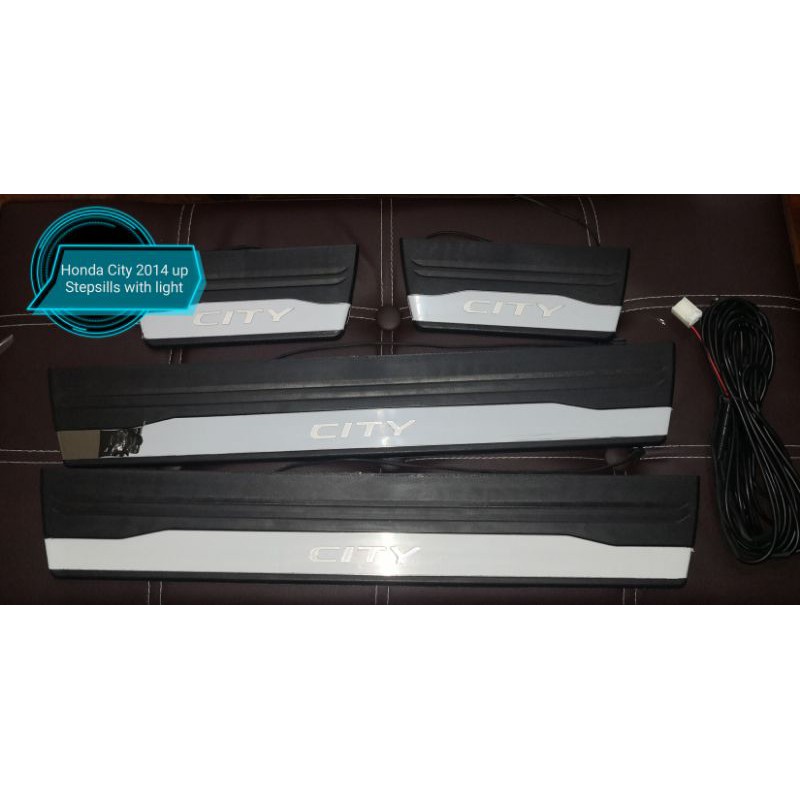 Honda city stepsills with light 2014 up | Shopee Philippines