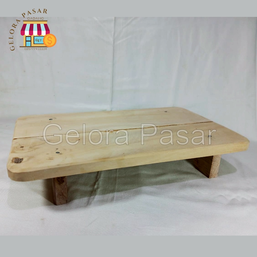 KAYU Big Wooden Cutting Board With Legs | Shopee Philippines